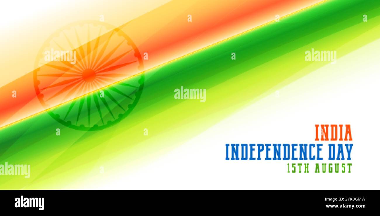 indian independence day tricolor flag background Stock Vector Image ...
