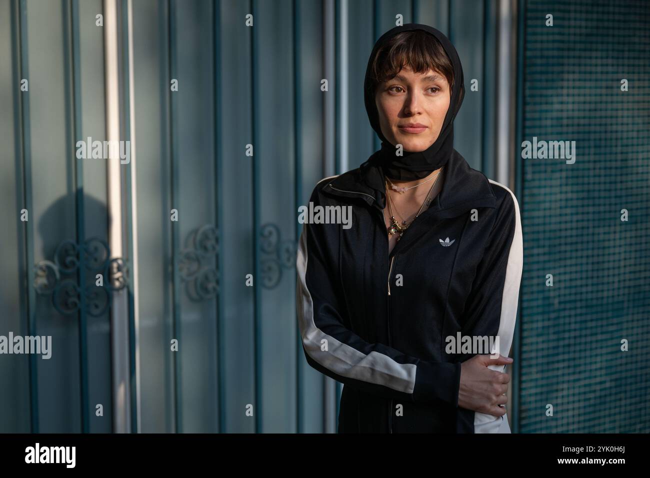 Teheran, Iran. 13th Nov, 2024. The actress Fereshte Hosseini on the ...