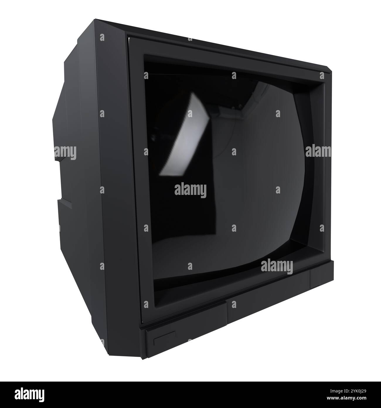 A sleek, black monitor showcases its curved screen design in an elegant ...