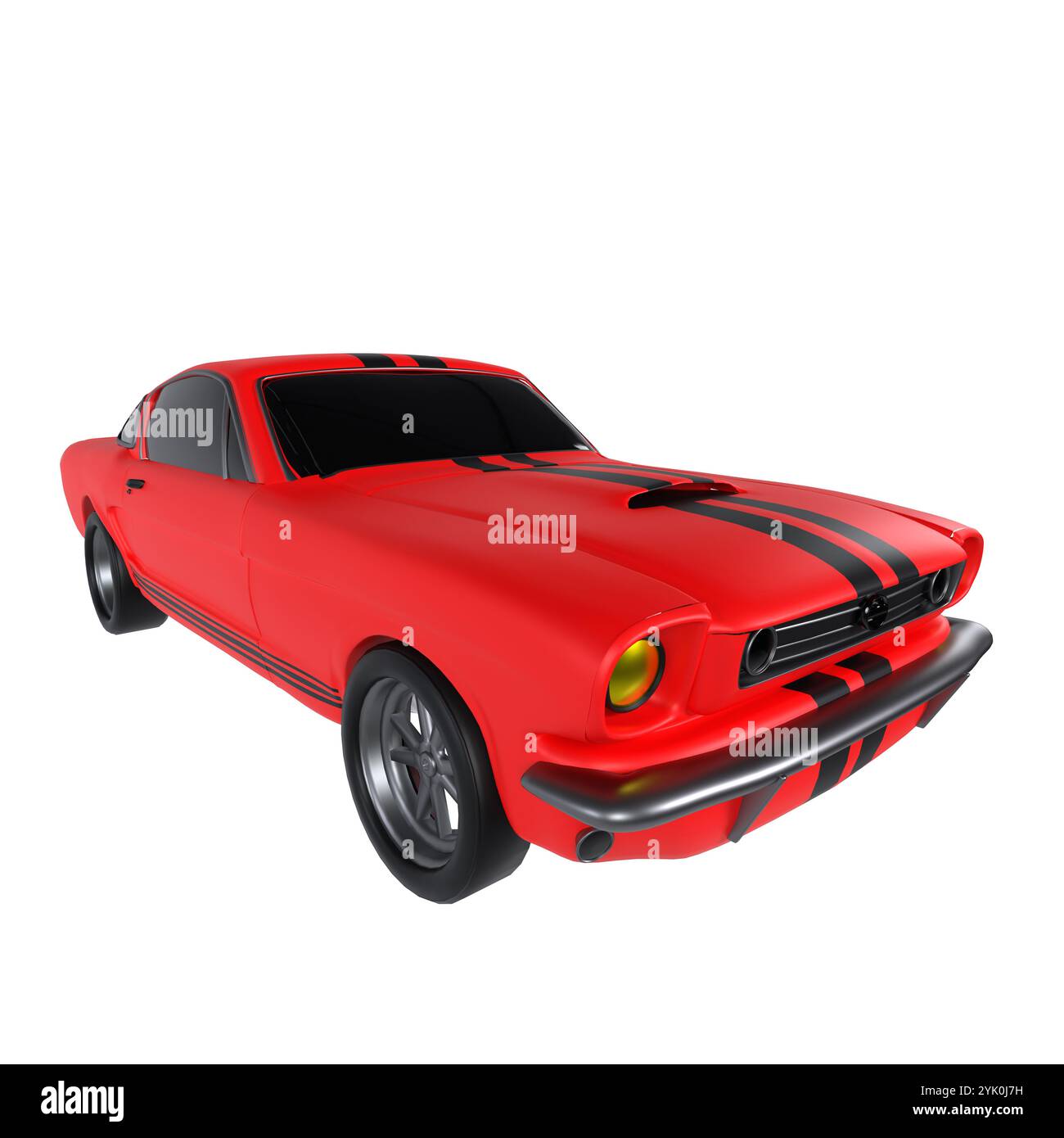 Black with red racing stripes Cut Out Stock Images & Pictures - Alamy