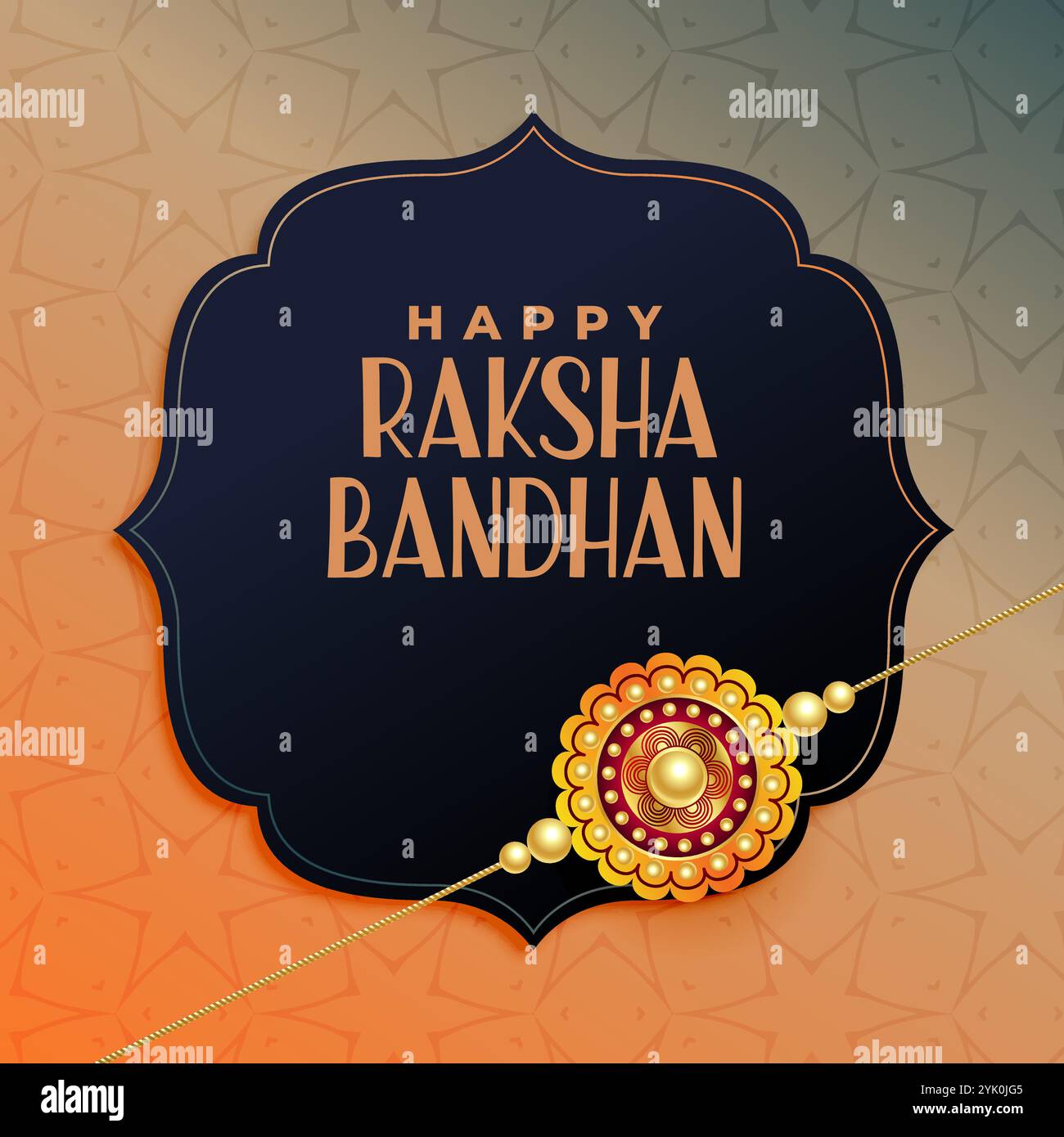 Elegant raksha bandhan festival Stock Vector Images - Alamy