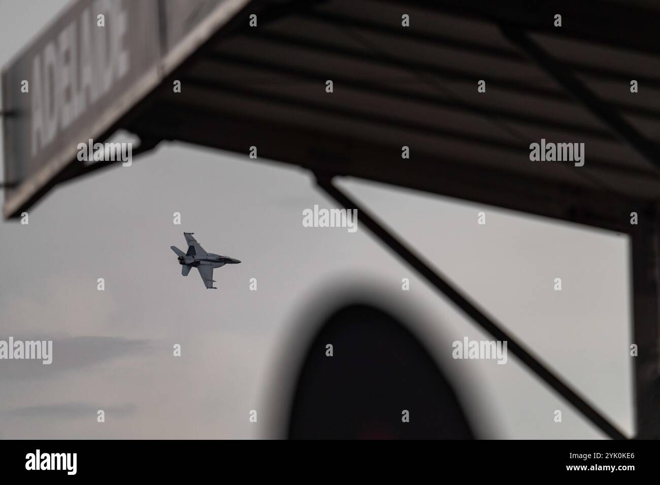 Adelaide, South Australia, Australia. 16th Nov, 2024. RAAF F/A18 SUPER ...