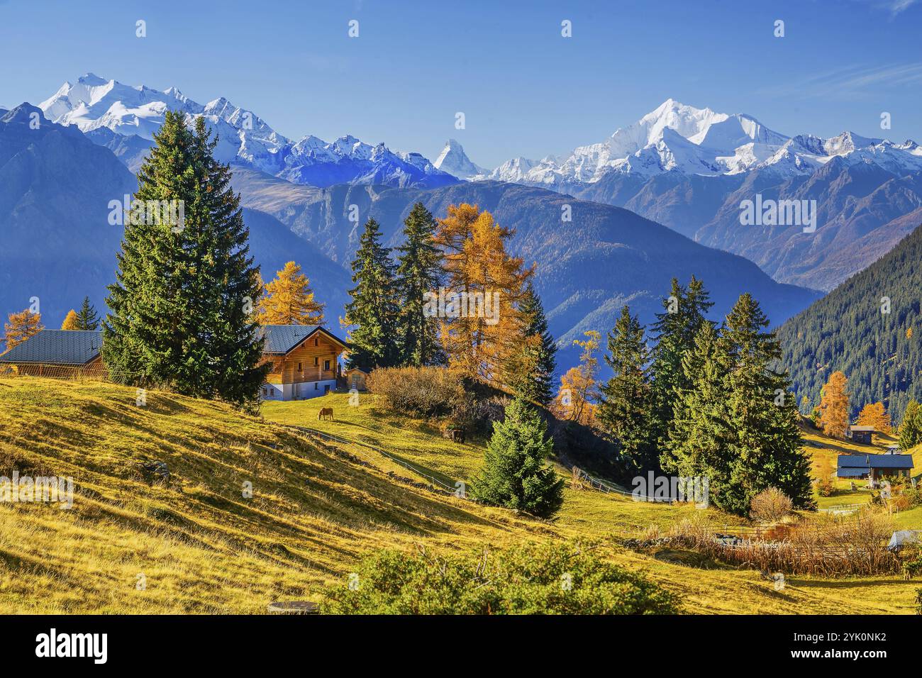 Goms oberwallis hi-res stock photography and images - Alamy