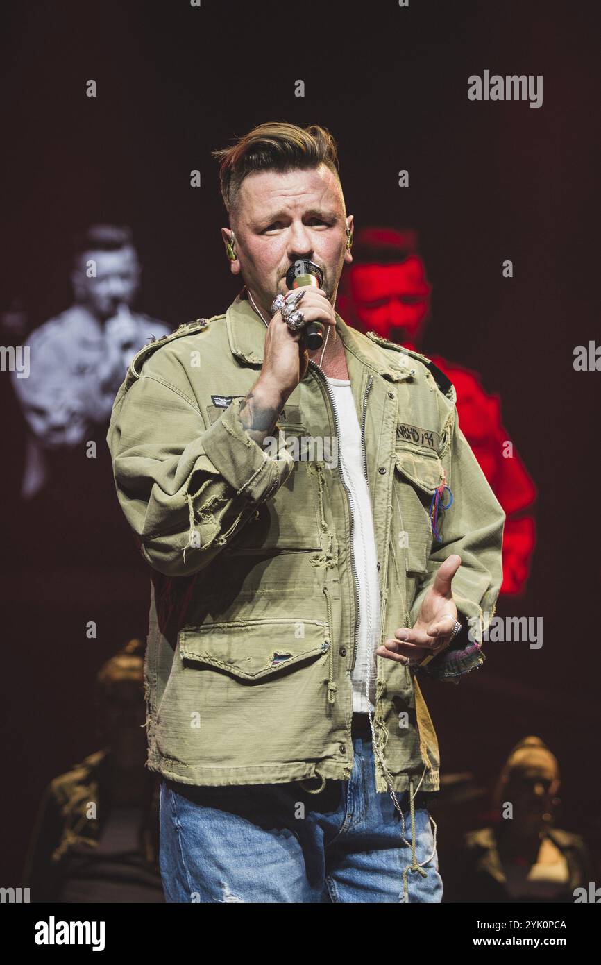Ben Zucker live on Live 2024 Tour at the Max-Schmeling-Halle in Berlin ...