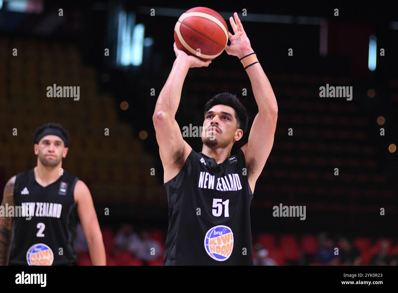 Shea Ili (New Zealand). FIBA Olympic Qualifying Tournament. Piraeus ...