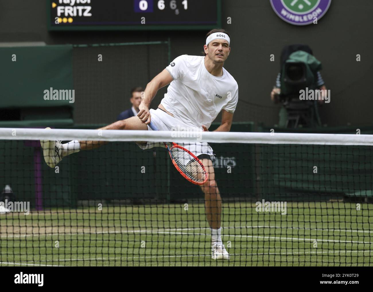 Taylor fritz wimbledon 2024 hi-res stock photography and images - Alamy