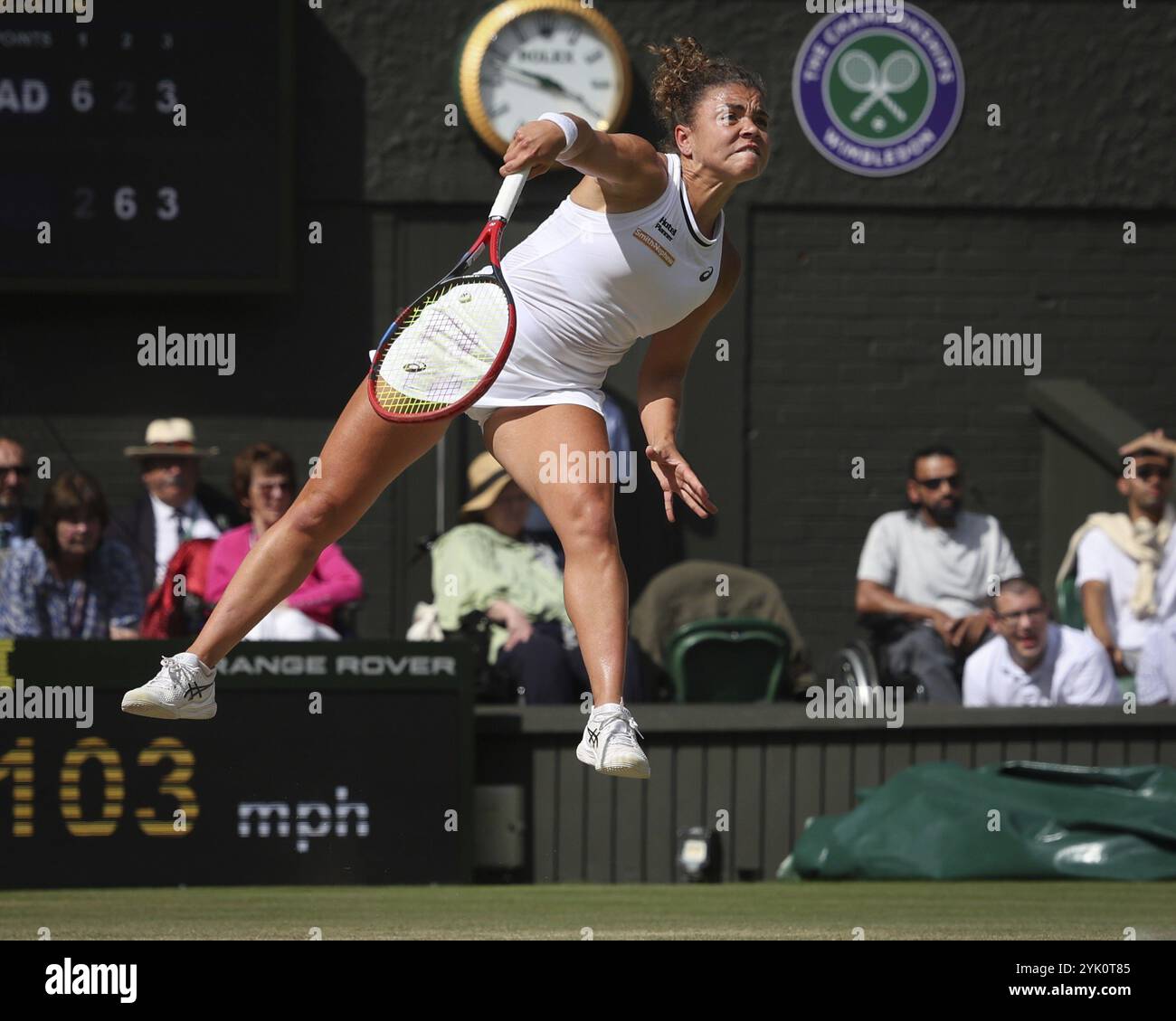 Jasmine paolini italian tennis hi-res stock photography and images - Alamy