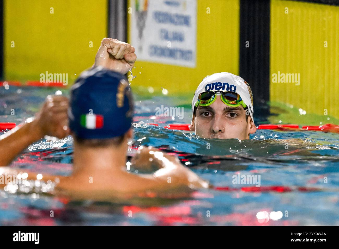 Matteo Lamberti of Centro Sp.vo Carabinieri celebrates after winning ...