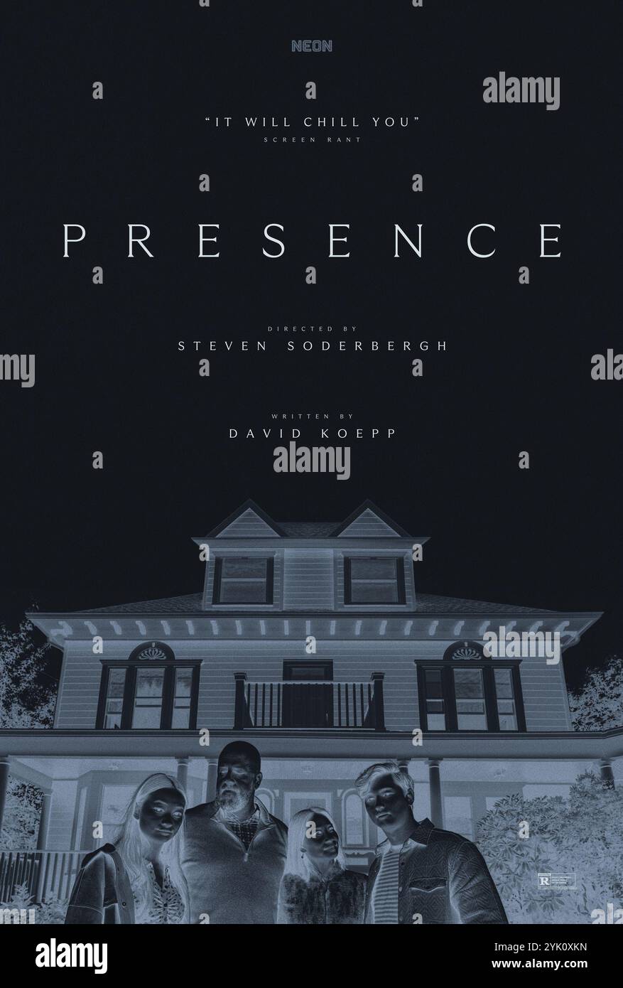 Presence movie poster Stock Photo - Alamy