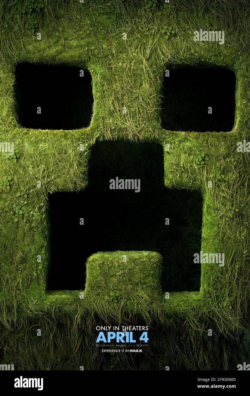 A Minecraft film poster Stock Photo - Alamy
