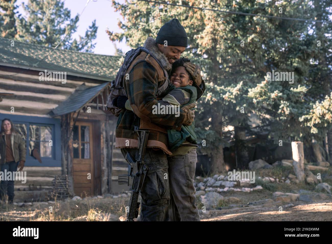 Elevation Danny Boyd Jr & Anthony Mackie Stock Photo - Alamy