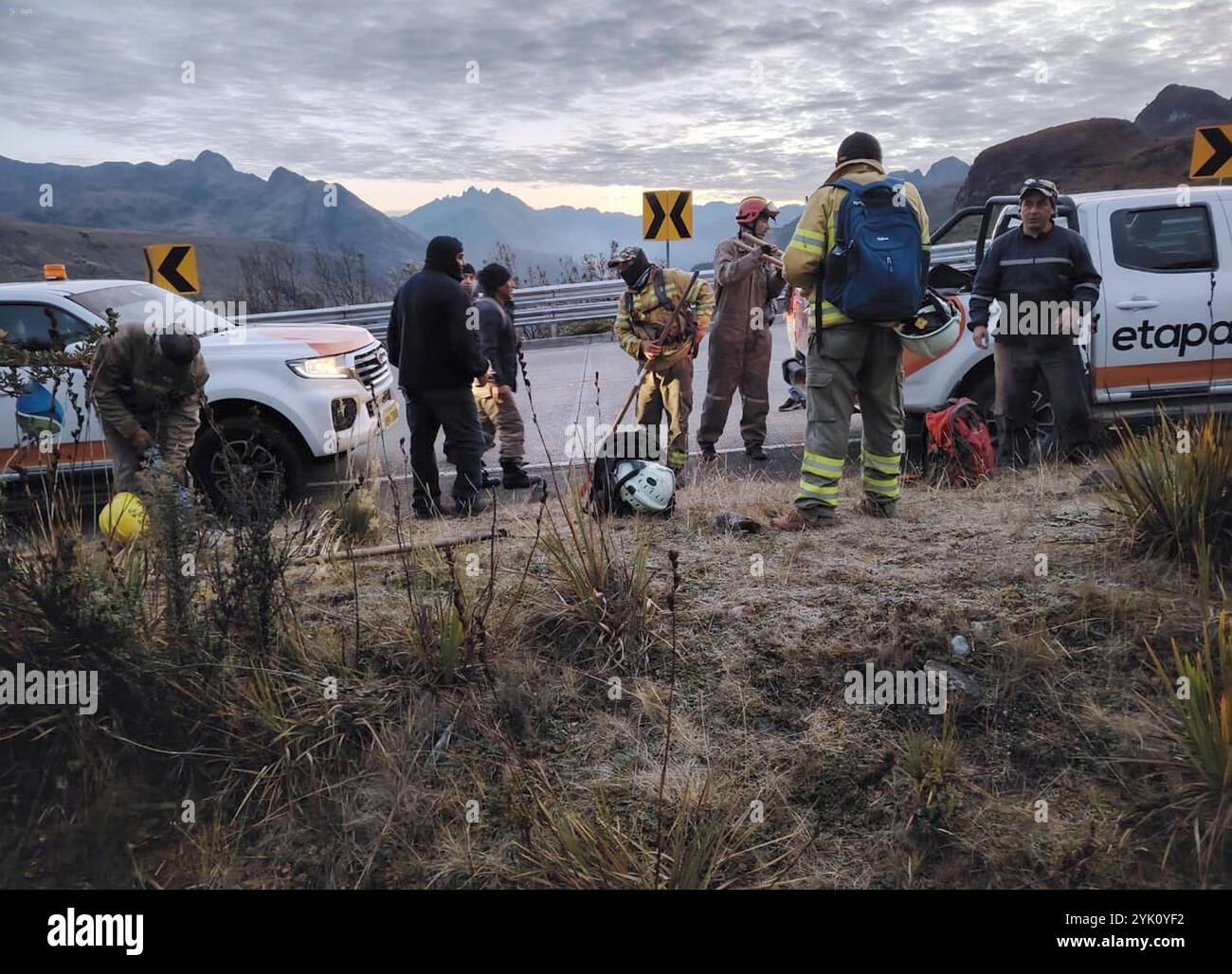 CUENCA CAJAS FOREST FIRE Cuenca,Ecuador November 16, 2024 The National ...