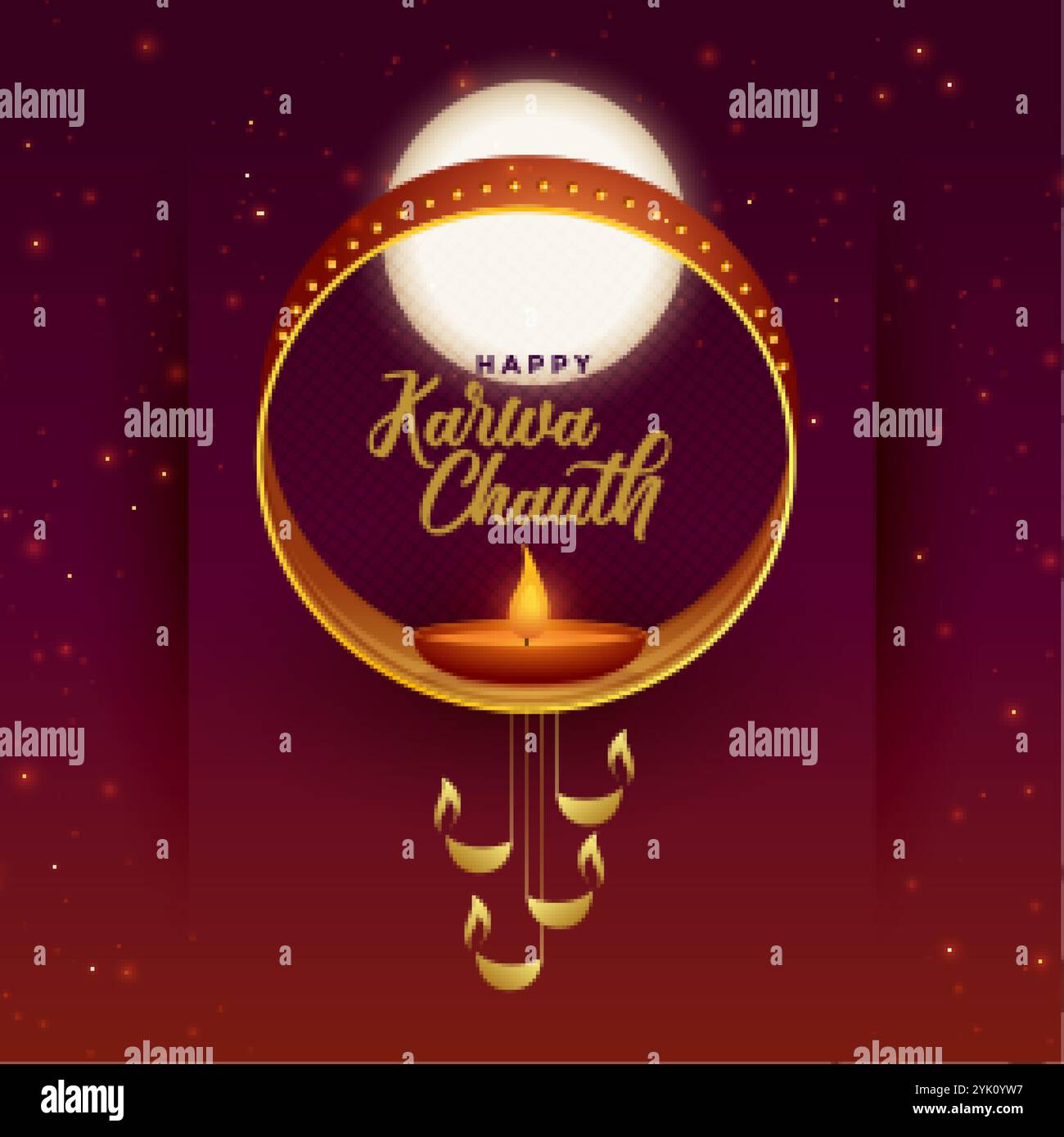 Karwa chauth card hi-res stock photography and images - Alamy