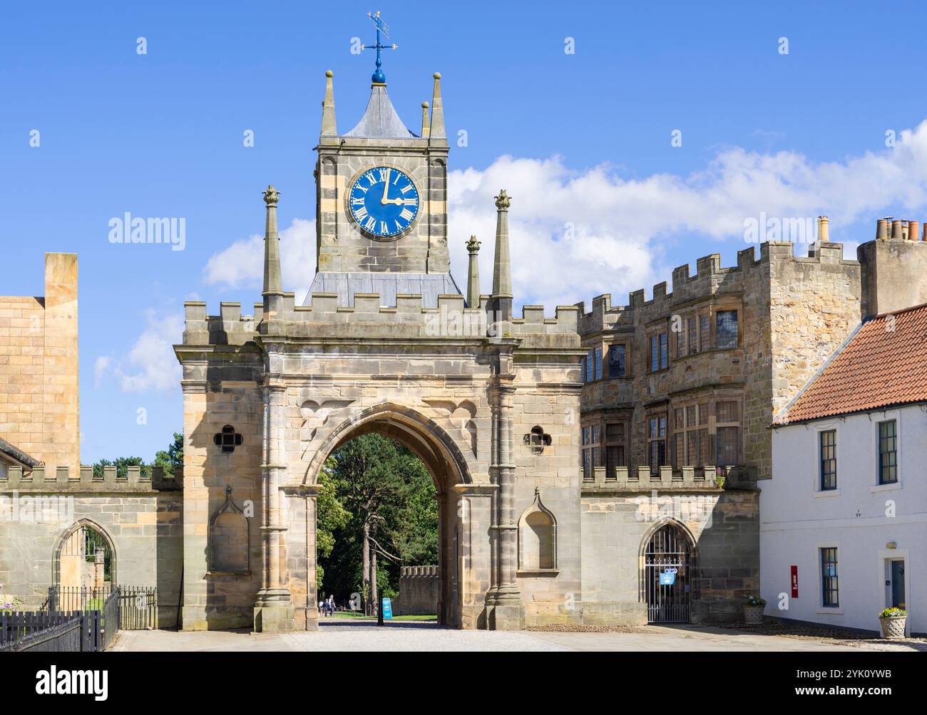 Auckland castle gate house hi-res stock photography and images - Alamy