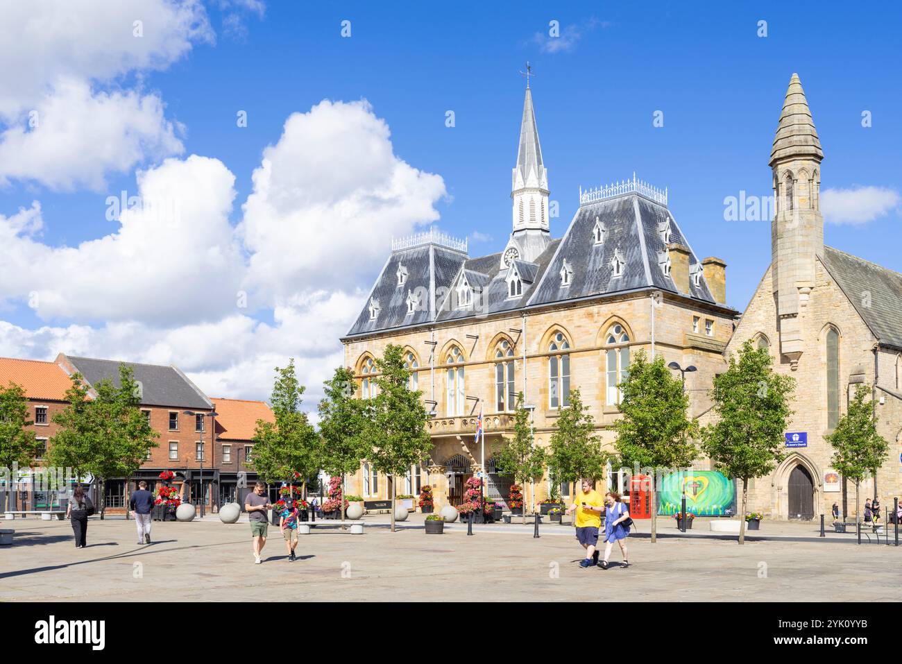 Victorian church hall blue sky uk hi-res stock photography and images ...