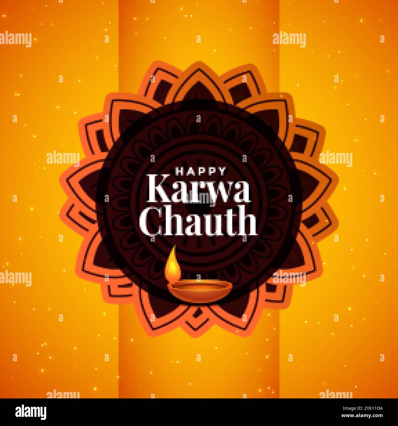 indian happy karwa chauth festival beautiful background design Stock ...