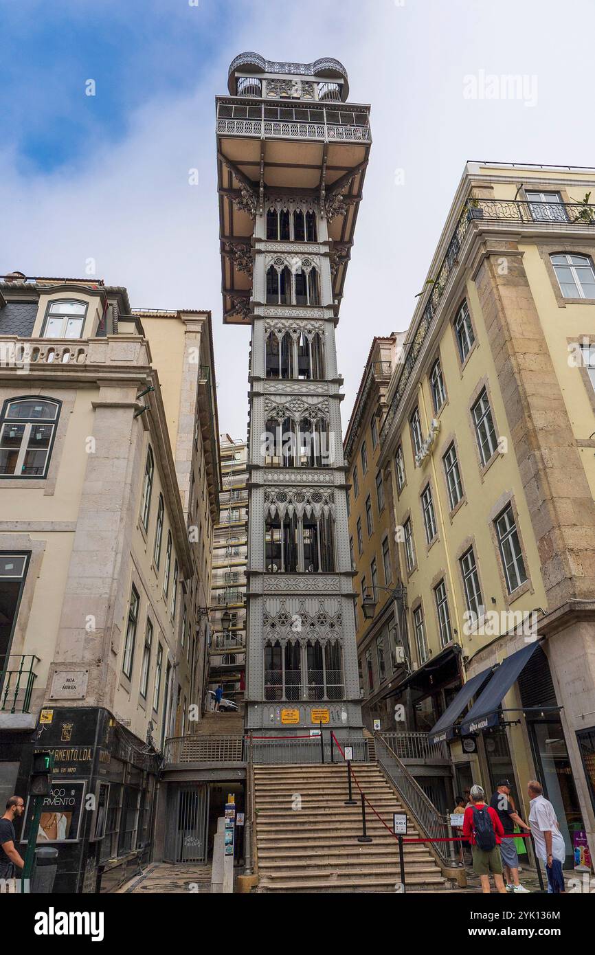 The Santa Justa Lift also called Carmo Lift is an elevator, in the ...