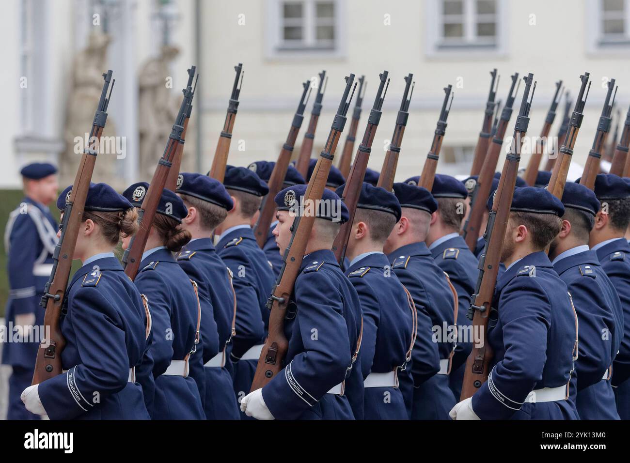 Wachbataillon der Bundeswehr 2024-11-16 Deutschland, Berlin Der ...