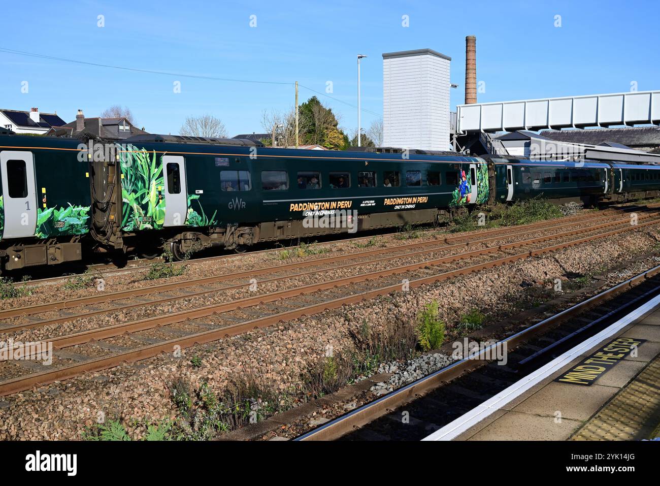 GWR Paddington in Peru train advertising the release of the third ...