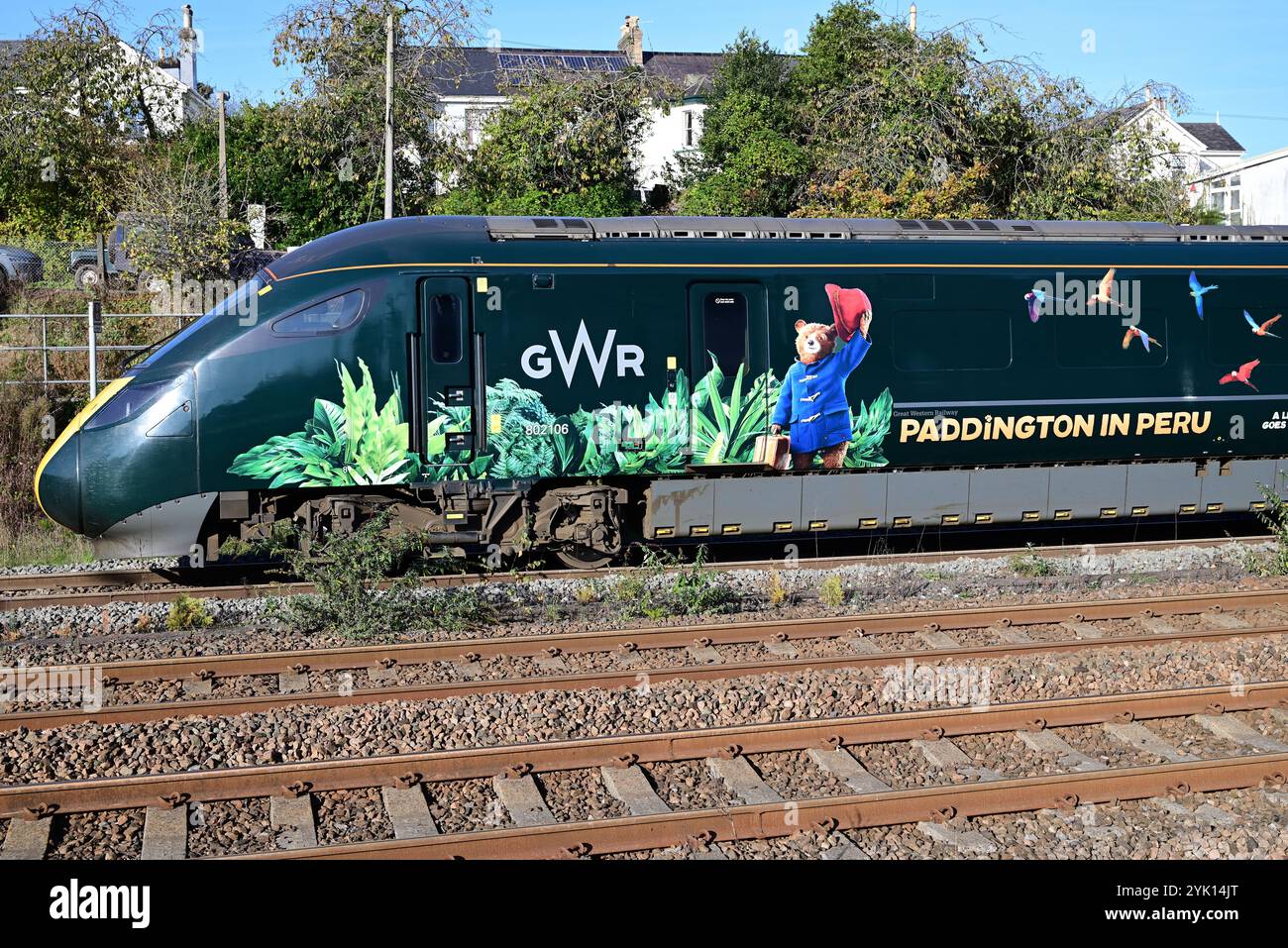 GWR Paddington in Peru train advertising the release of the third ...