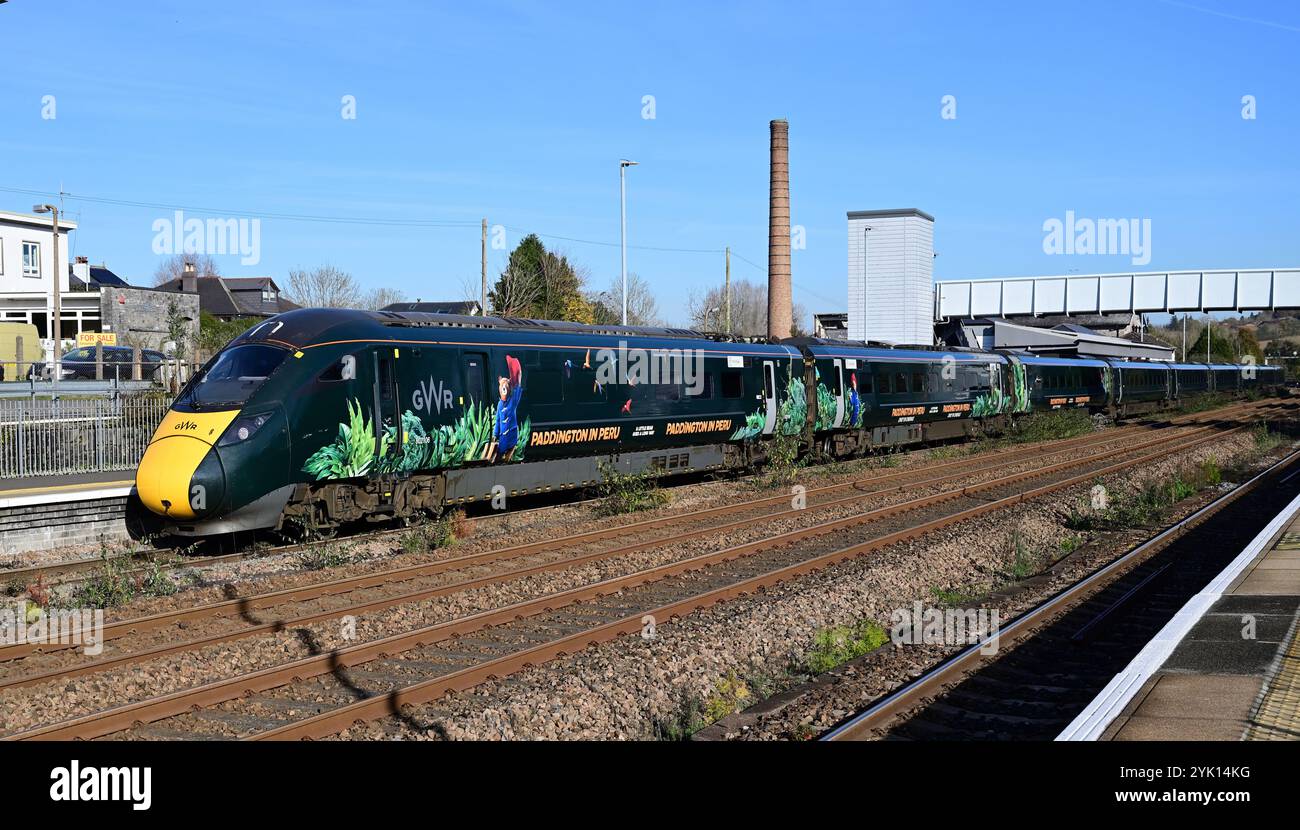GWR Paddington in Peru train advertising the release of the third ...
