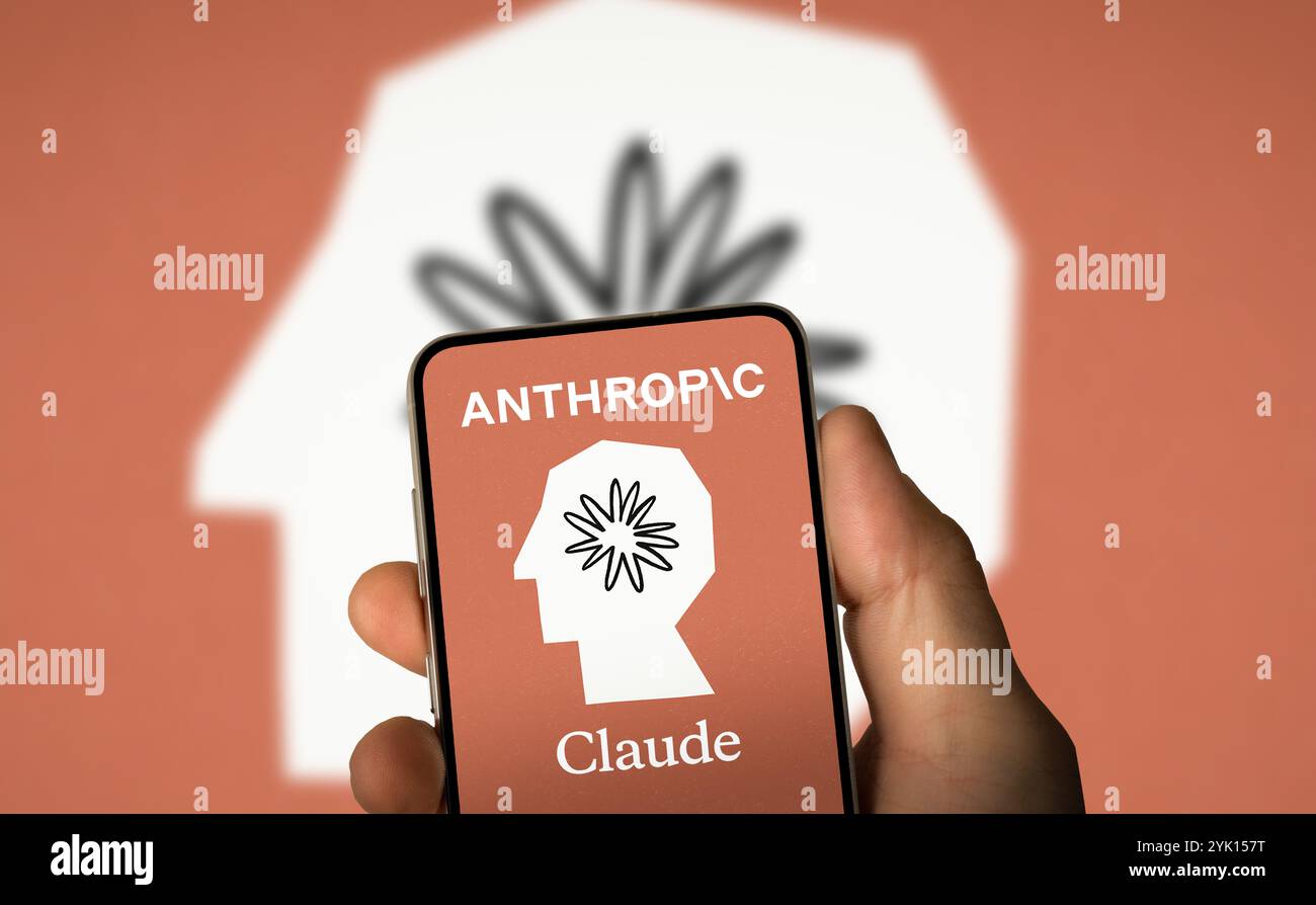 Anthropic Claude AI chatbot Stock Photo - Alamy Anthropic Claude AI chatbot Stock Photo - Alamy