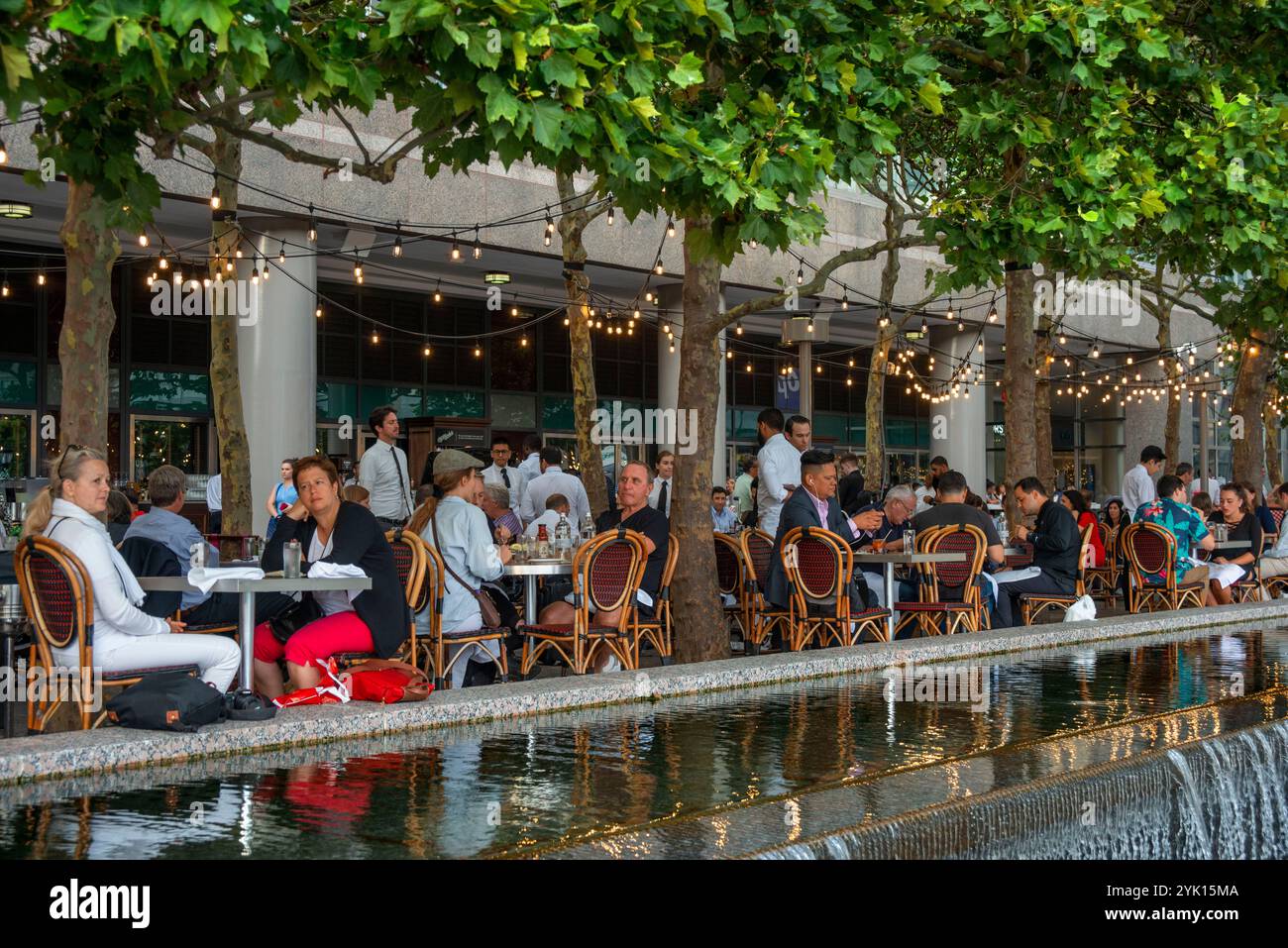 Restaurants in Brookfield Place’s atrium, Winter Garden, is a glass ...
