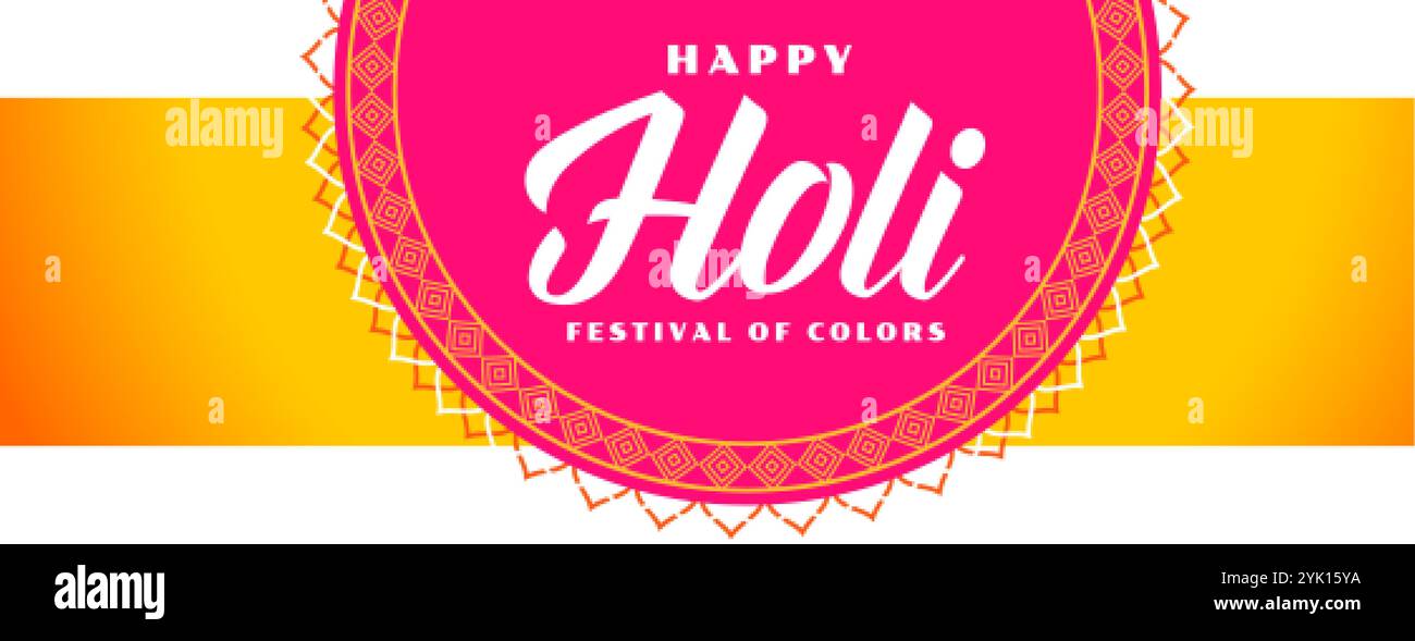 Holi indian festival Stock Vector Images - Alamy