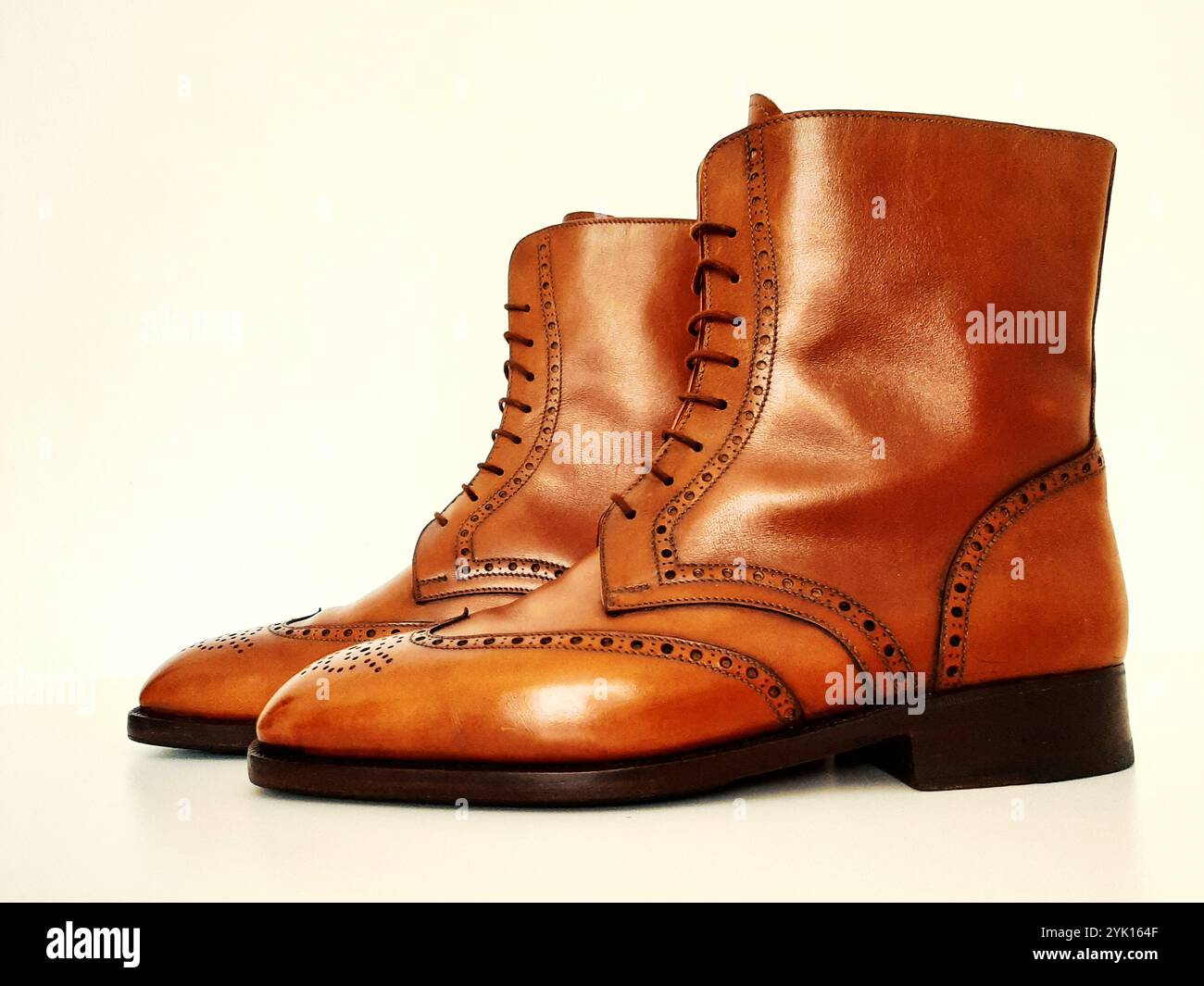 Italian handmade shoes and boots from a roman shoemaker Stock Photo - Alamy