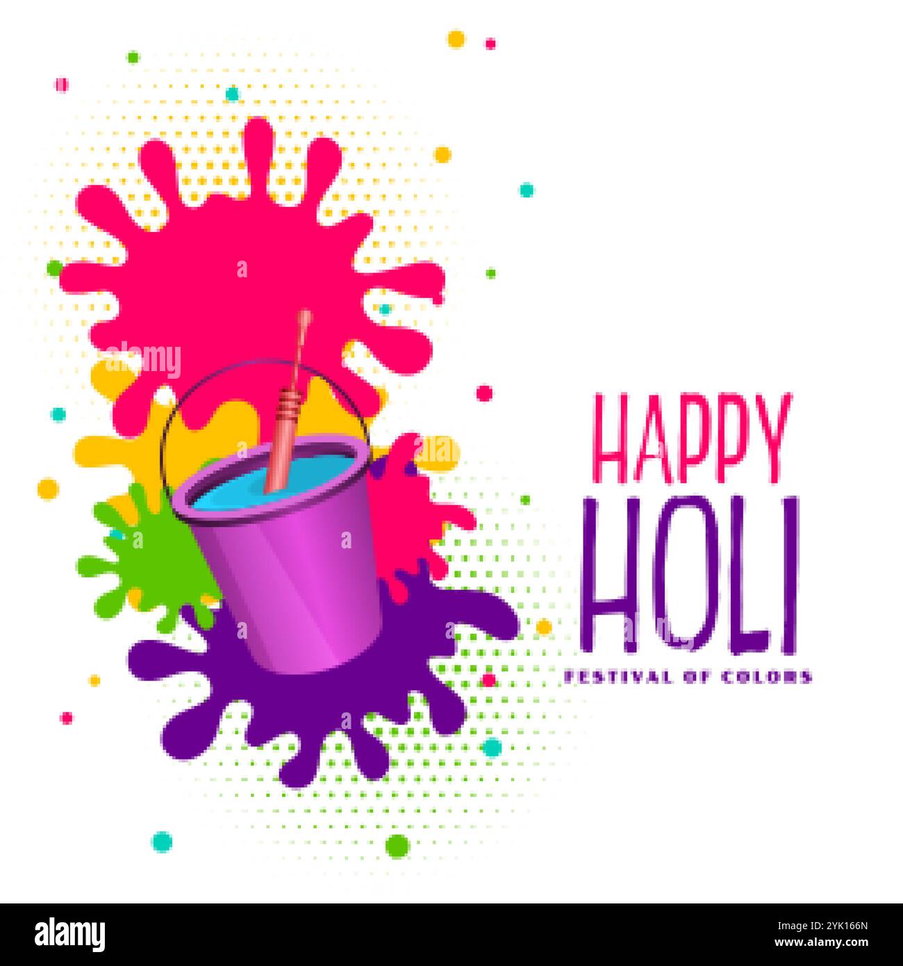 Holi background Cut Out Stock Images & Pictures - Alamy