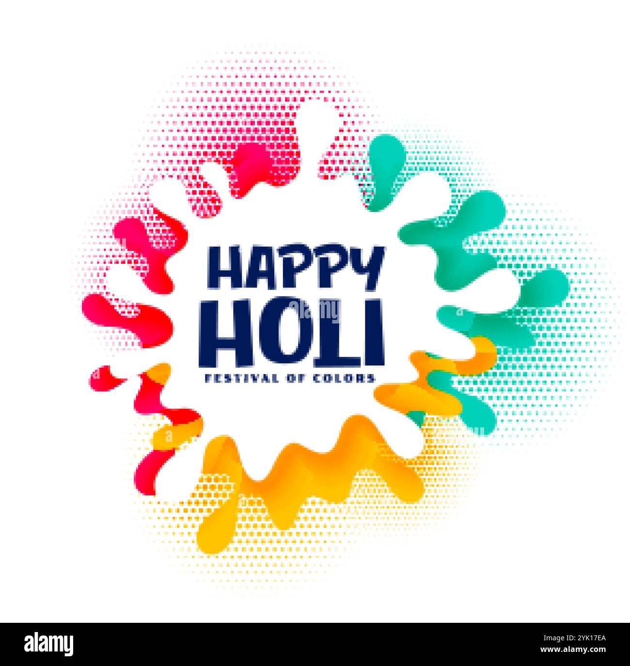 Holi card Cut Out Stock Images & Pictures - Alamy