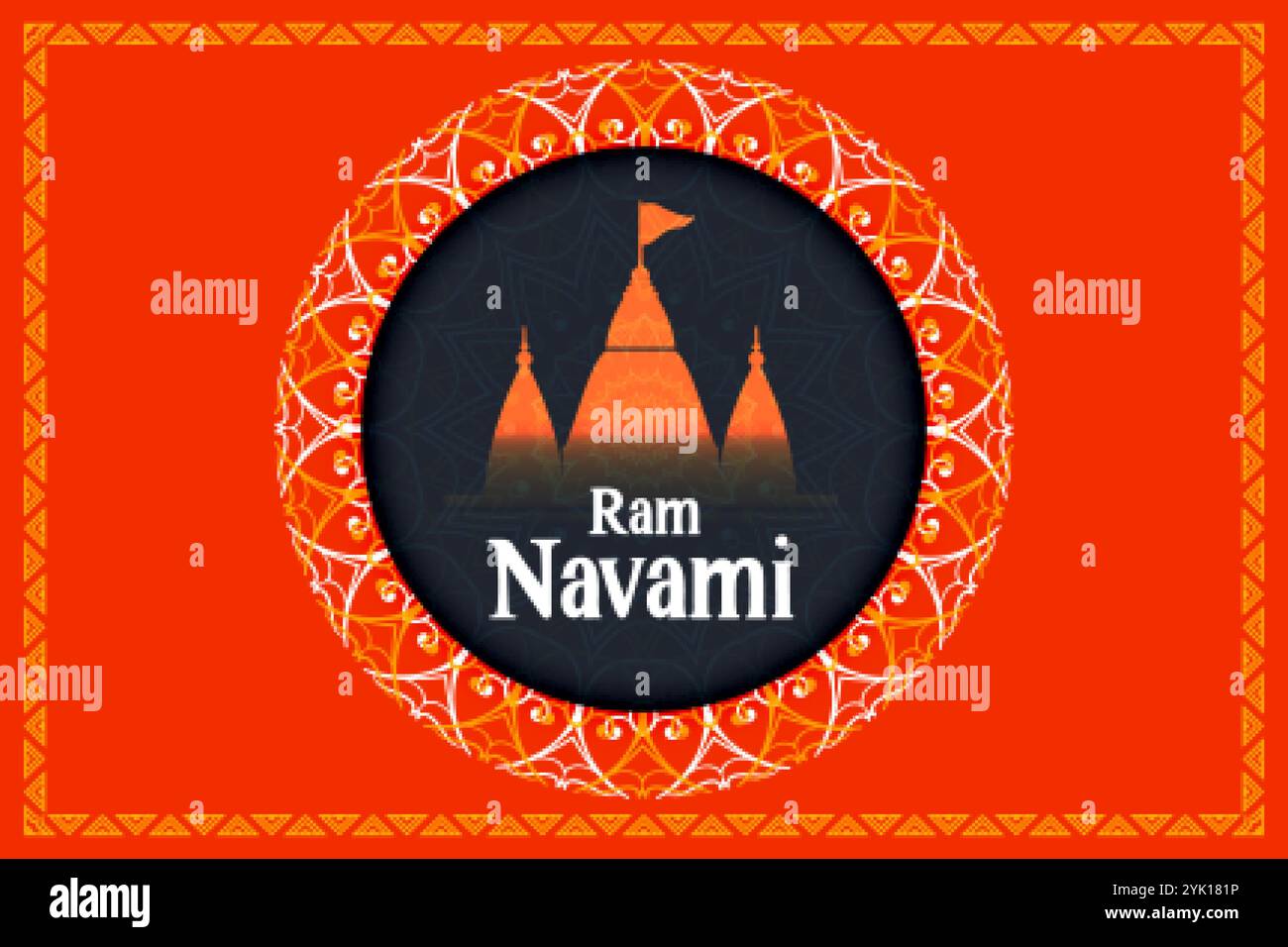 Happy ram navami festival Stock Vector Images - Alamy