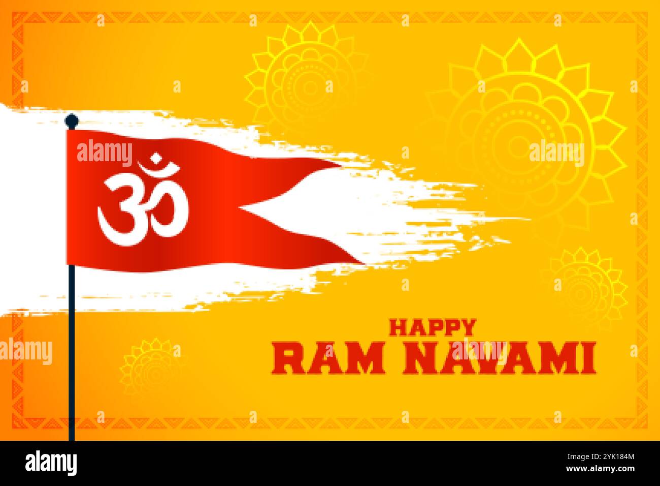 Shri ram flag hi-res stock photography and images - Alamy