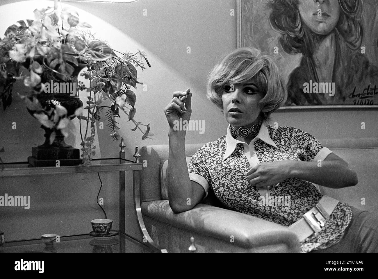 Argentine, vedette, dancer, actress and model Nélida Lobato (born ...