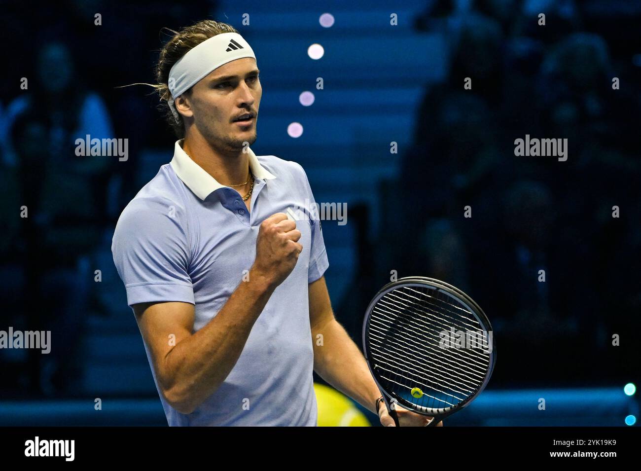 Inalpi Arena, Turin, Italy. 16th Nov, 2024. Nitto ATP Finals 2024 Day 7; Alexander Zverev of ...