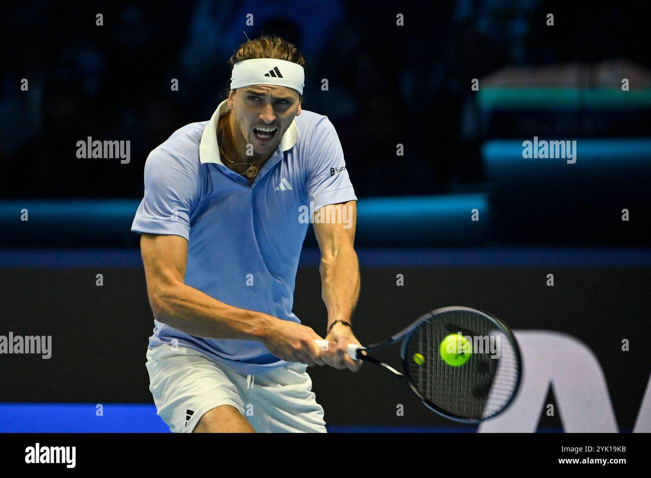 Inalpi Arena, Turin, Italy. 16th Nov, 2024. Nitto ATP Finals 2024 Day 7; Alexander Zverev of ...