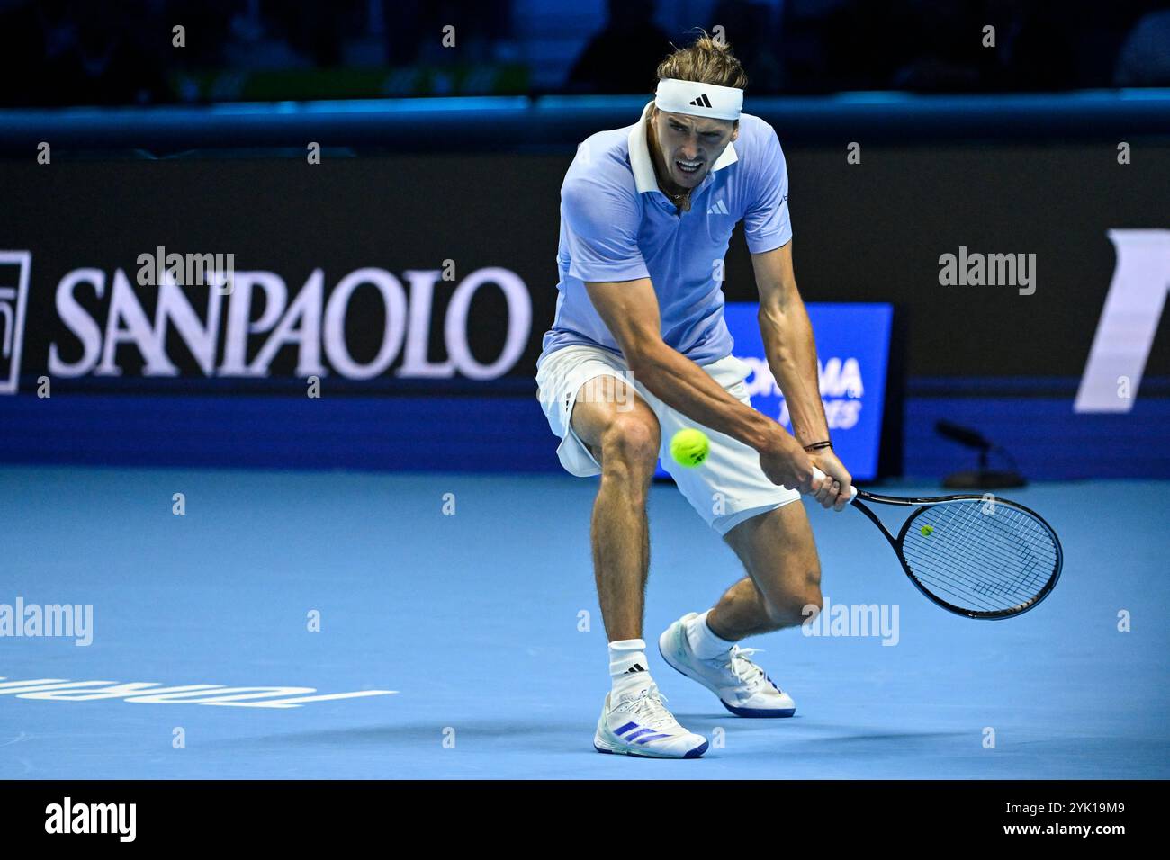 Inalpi Arena, Turin, Italy. 16th Nov, 2024. Nitto ATP Finals 2024 Day 7; Alexander Zverev of ...