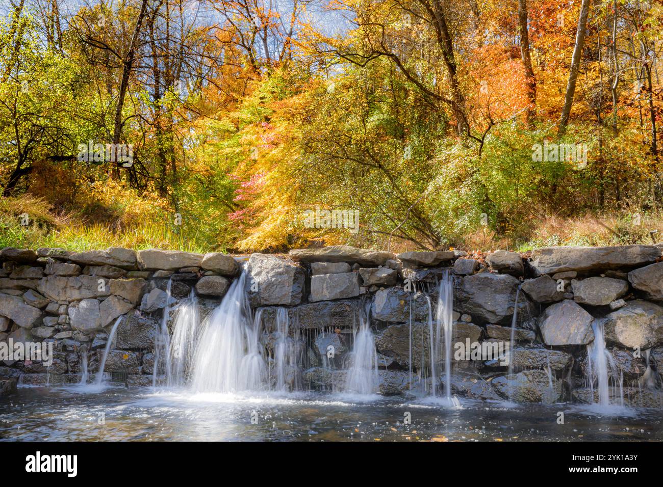 Mandmade waterfall hi-res stock photography and images - Alamy