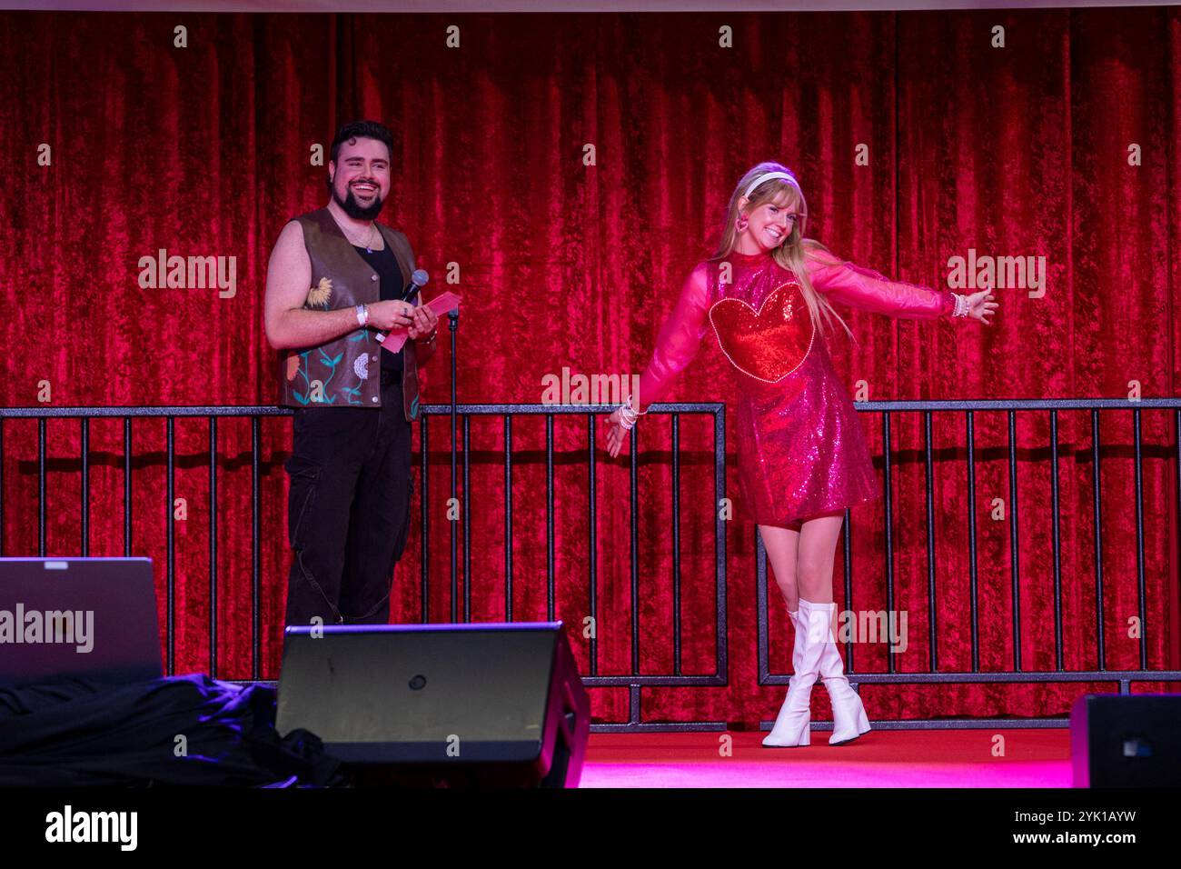 Taylor swift eras tour guitar hi-res stock photography and images - Alamy