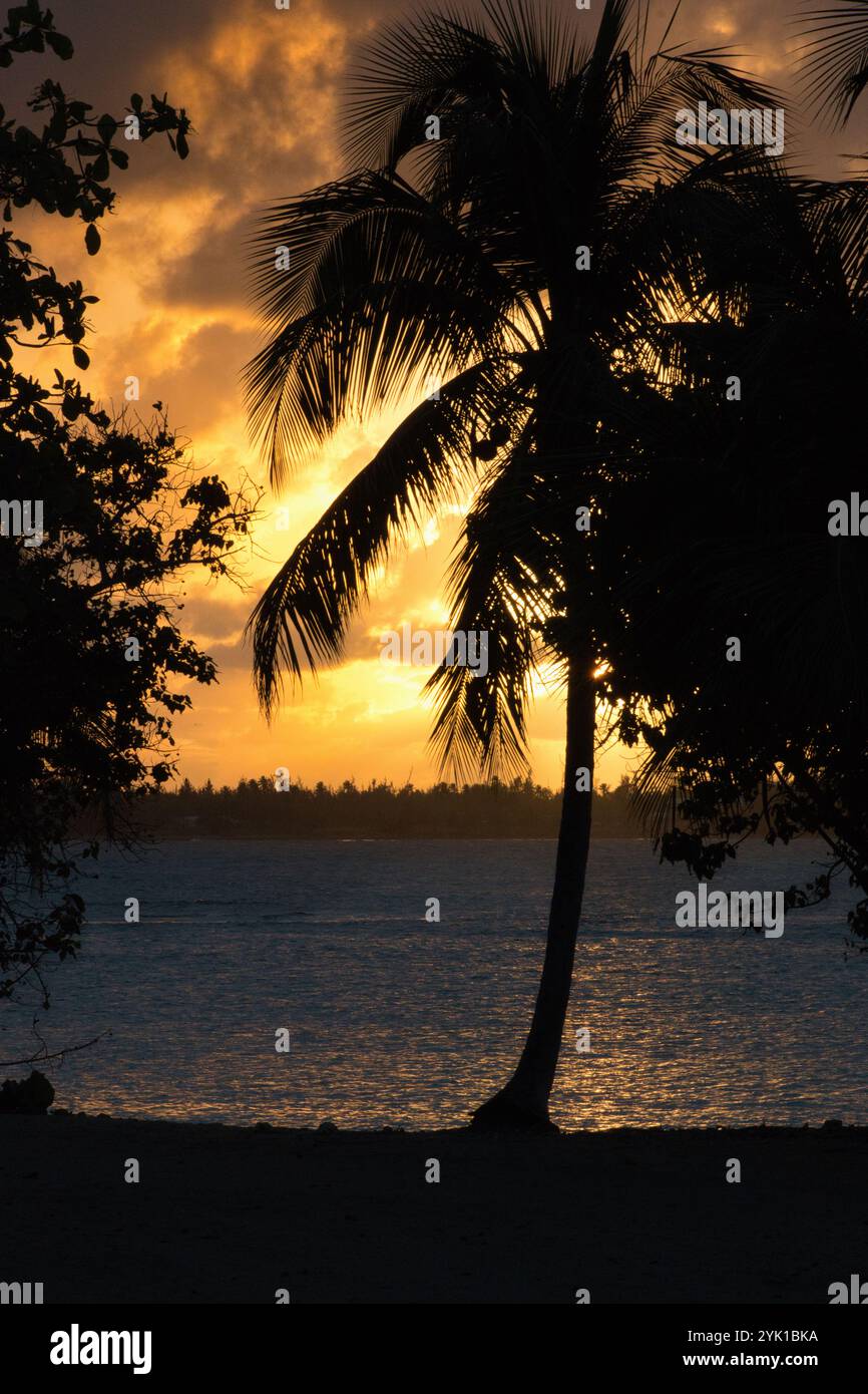 Puerto Rico Sunset Stock Photo - Alamy