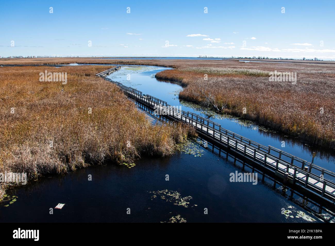 Marsh Board Walk at Point Pelee National Park in Leamington, Ontario ...