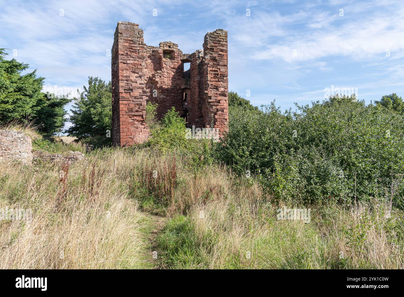 Ruins of Macduff Castle, East Wemyss, Fife, Scotland Stock Photo - Alamy