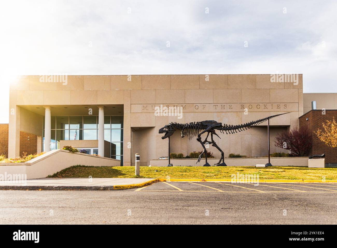 BOZEMAN, MT - NOVEMBER 12, 2024- View of the Museum of the Rockies ...
