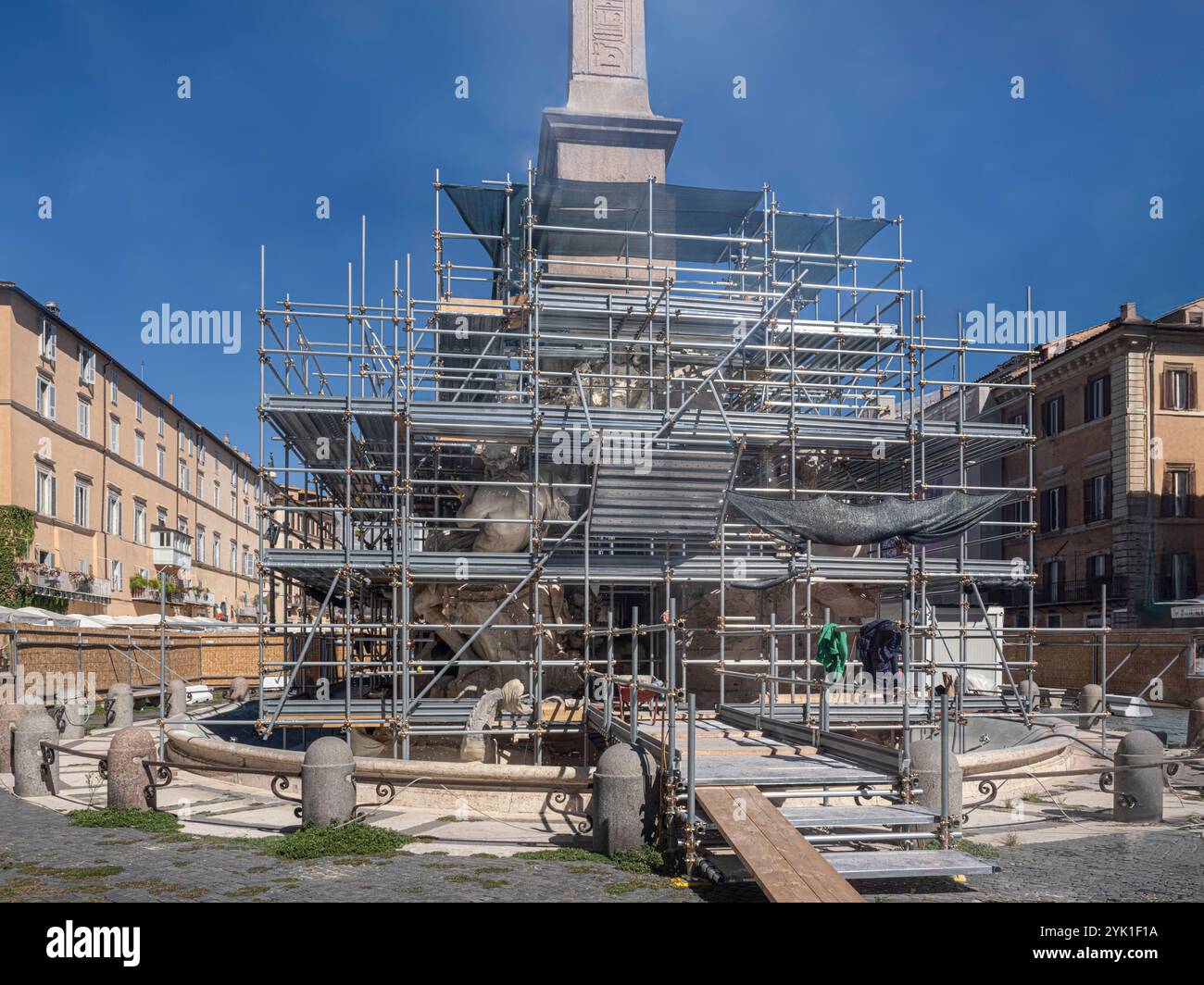 During restoration and cleaning in preparation for the 2025 Jubilee of ...