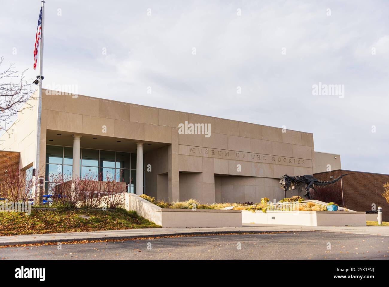 BOZEMAN, MT - NOVEMBER 12, 2024- View of the Museum of the Rockies ...