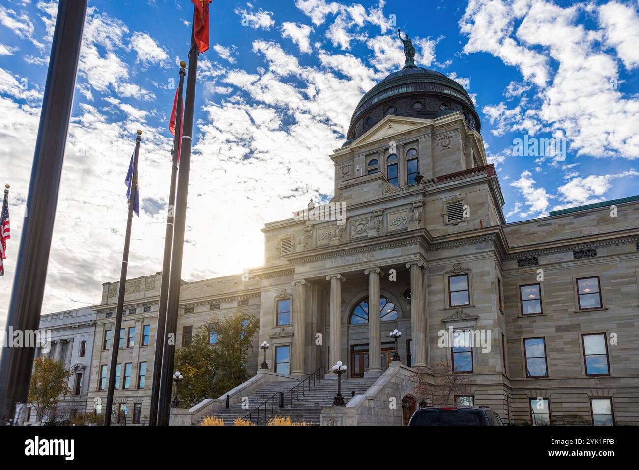 State capitol complex in Helena, capital of Montana state Stock Photo ...