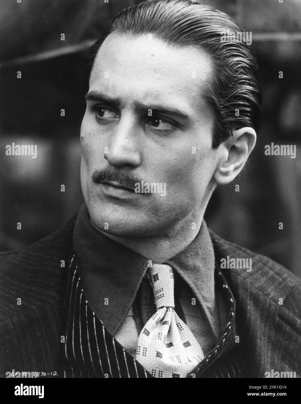 A Portrait of ROBERT DE NIRO as Vito Corleone in THE GODFATHER PART II ...