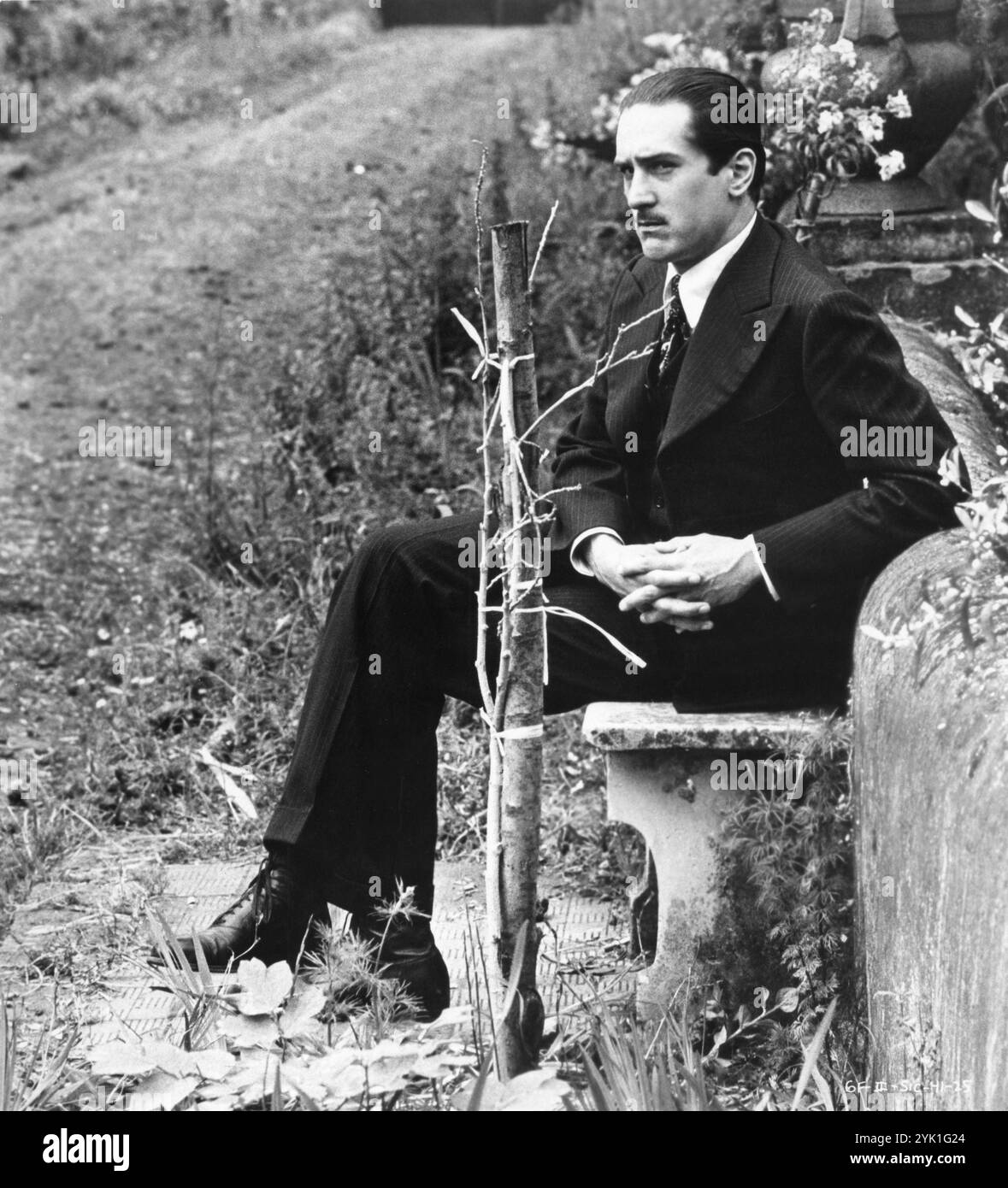 A Portrait of ROBERT DE NIRO as Vito Corleone in THE GODFATHER PART II ...