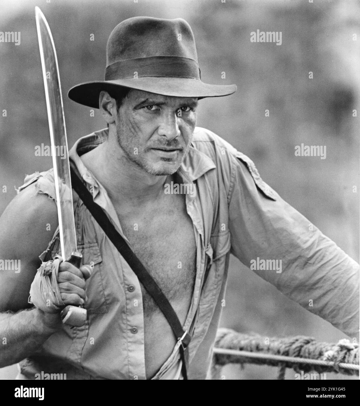 A Publicity Portrait of HARRISON FORD in INDIANA JONES AND THE TEMPLE ...