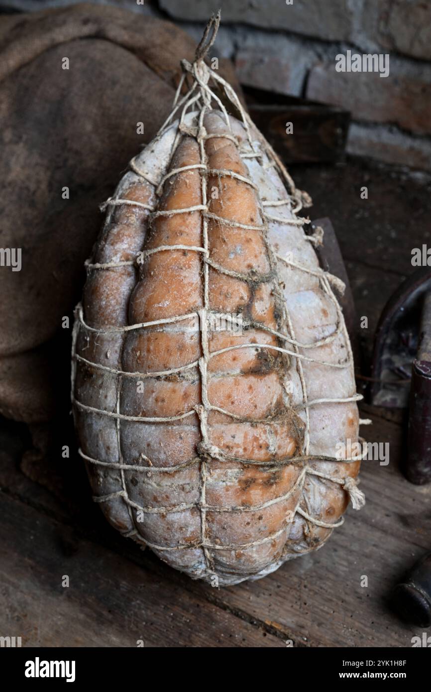 Culatello di zibello salami hi-res stock photography and images - Alamy